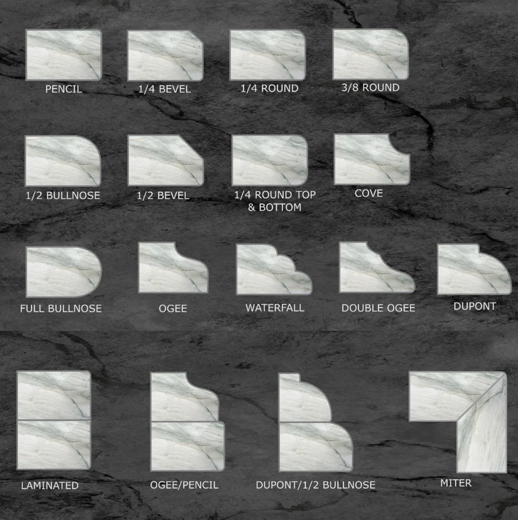 Edge Profiles - RSK Stone